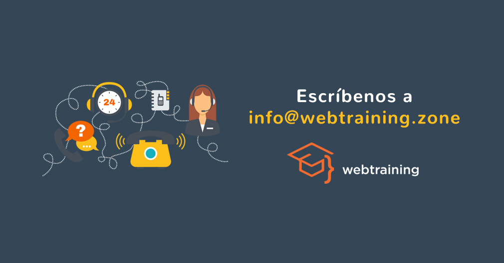 Contacta a Webtraining